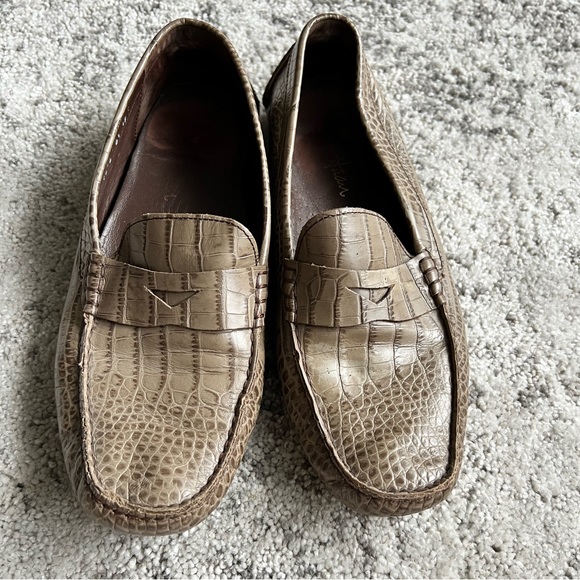 Cole Haan | Shoes | Cole Haan Snake Skin Loafers | Poshmark